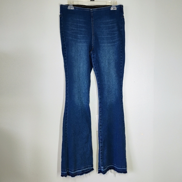 INC International Concepts | Jeans | Inc Denim Pull On Flare Whiskered ...
